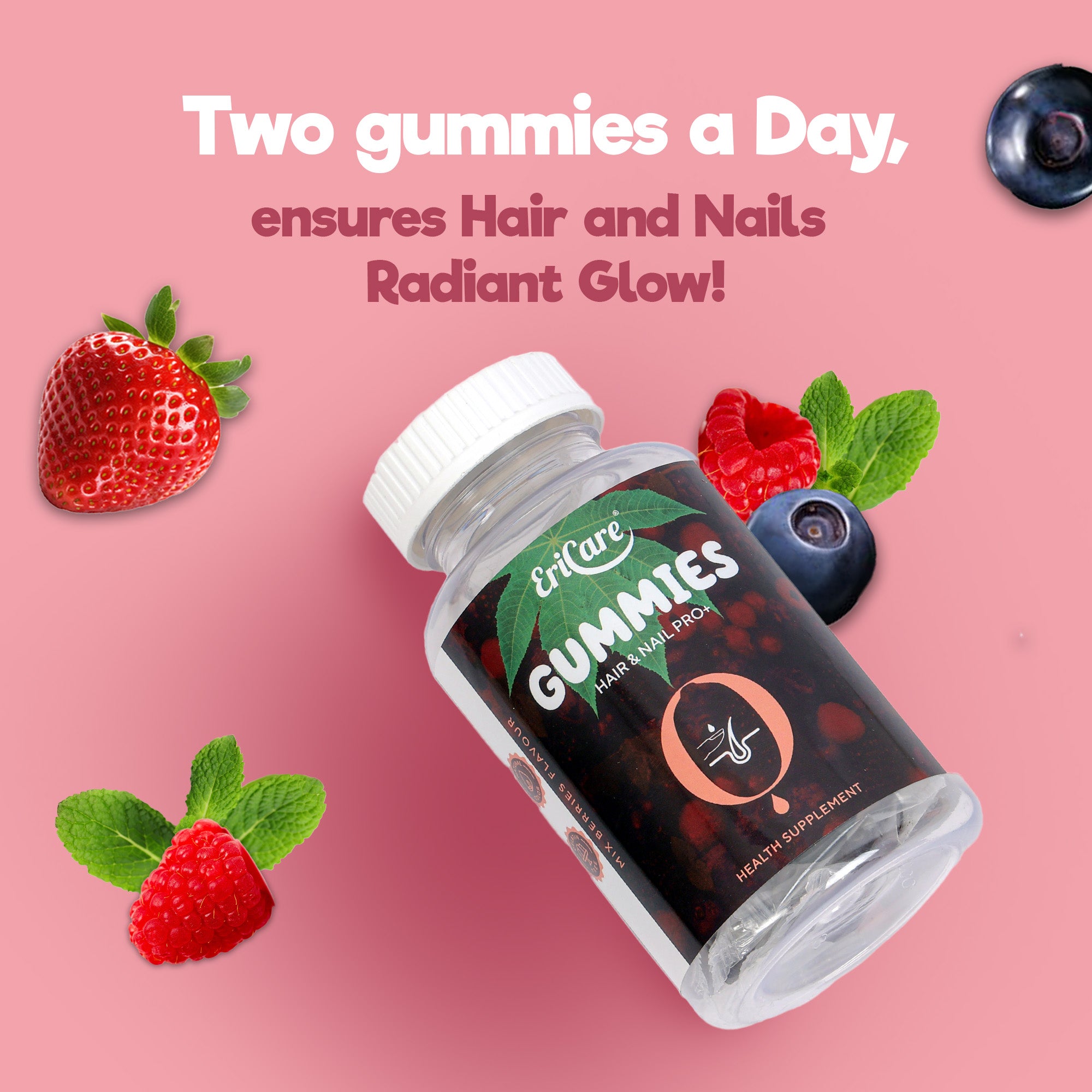 Best Biotin Gummies for Hair & Nails | EriCare Hair Gummies – EriCare®